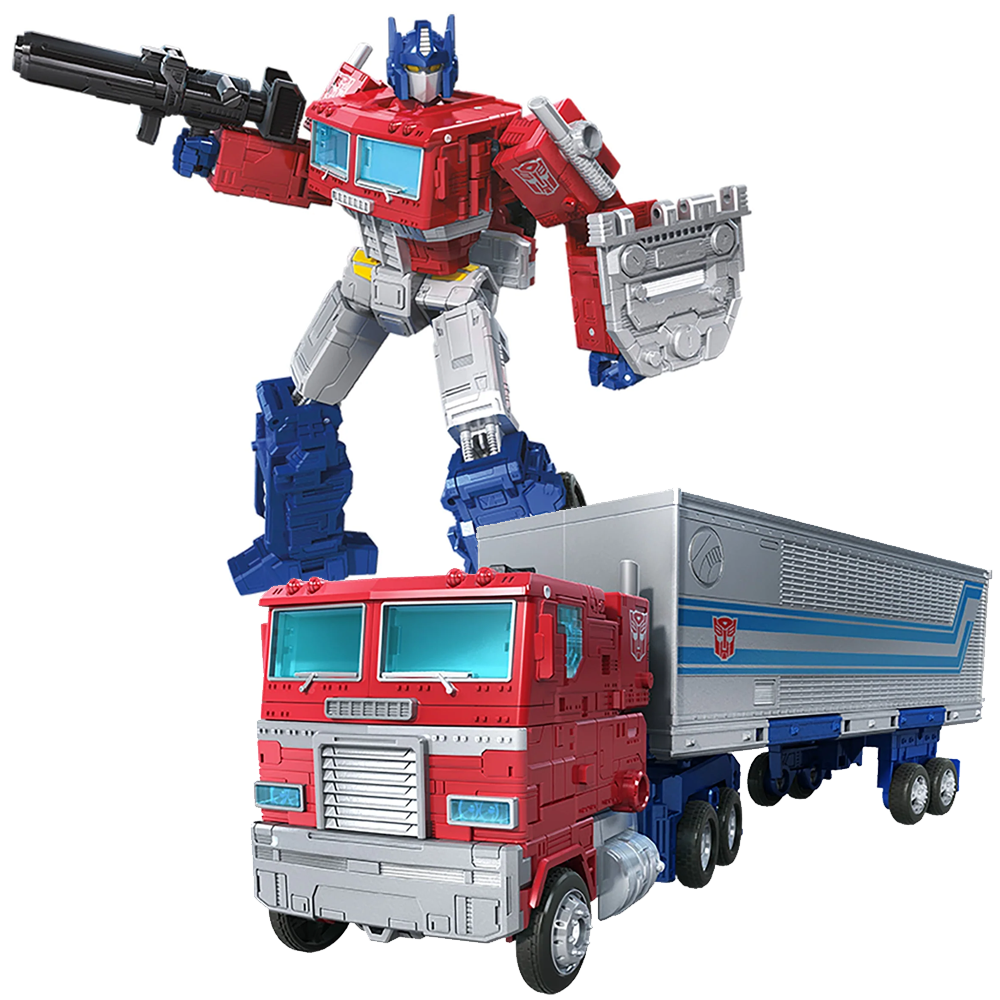 Camión Y Remolque De Transformers Optimus Prime